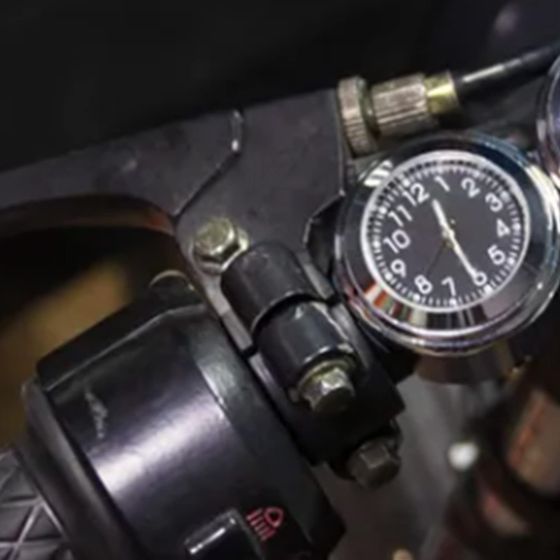 Aramox 7/8 inç Gidon 1 inç Motosiklet Krom ile Su Geçirmez Alüminyum ...