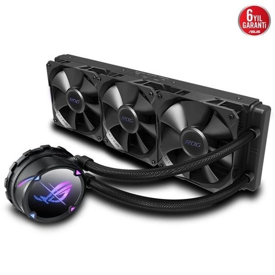 Asus Rog Strix LC II 360 mm ARGB AM5-1700P Sıvı Soğutmalı İşlemci Fanı ...