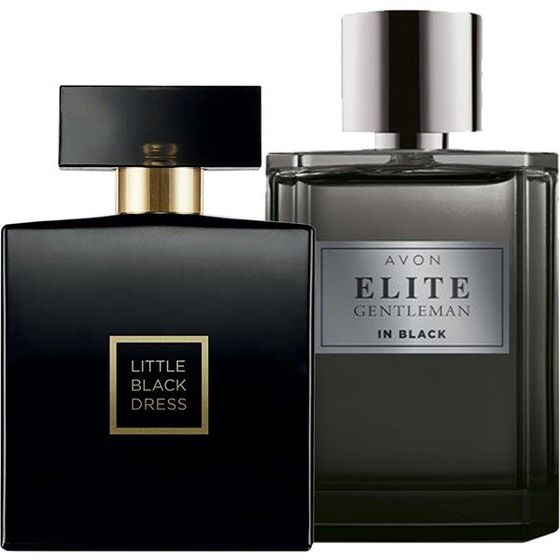 Avon Elite Gentleman in Black Erkek Parfüm ve Little Black Dress Kadın ...