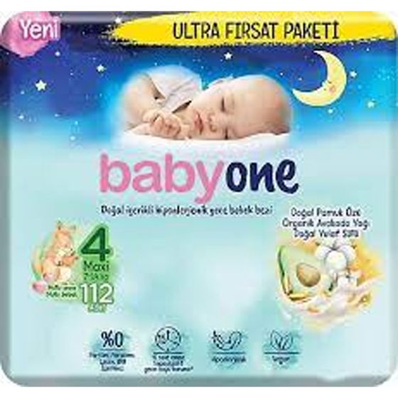 Babyone Gece No:4 Maxi 112 Adet Bebek Bezi Fiyatları