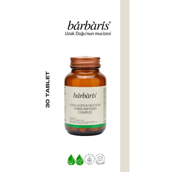 Barbaris Collagen Silicium Three Peptides Complex 30 Tablet Fiyatları
