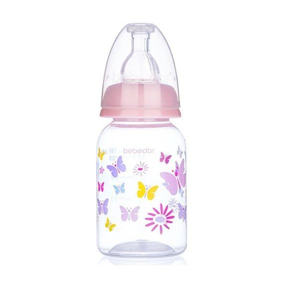 Bebedor 125 ml Pembe Desenli PP Biberon Fiyatları