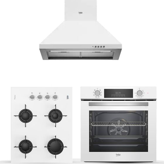 Beko ADP 61420 B - BFC 430 B - BOCD T 6510 EB Beyaz 3'lü Ankastre Set ...