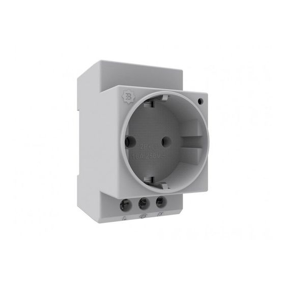 Bemis BR1-1402-2711 1x16A 2P+E 200 250V IP20 Plastik Monofaze Ray Prizi ...