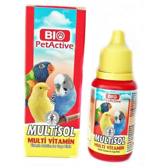 Bio Pet Active 30 ml Multisol Kanarya Muhabbet Kuşu Papağan Kuş ...