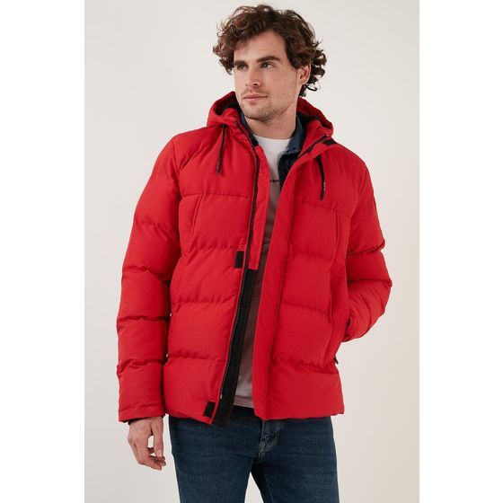 Buratti 571105010 Fermuarlı Cepli Slim Fit Kapüşonlu Kırmızı Erkek ... Buratti 571105010 Fermuarlı Cepli Slim Fit Kapüşonlu Kırmızı Erkek ...