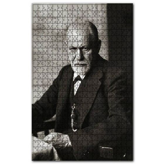 Cakapuzzle Psikanalizin Mucidi Sigmund Freud Ahşap 1000 Parça Puzzle ...