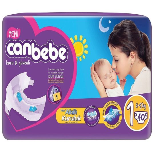 Canbebe No:1 Yenidoğan 40 Adet Bebek Bezi Fiyatları