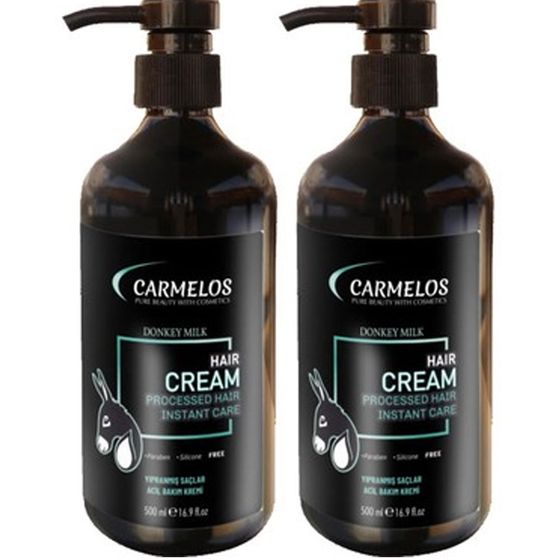 Carmelos 2x500 ml Eşek Sütü Saç Kremi Fiyatları