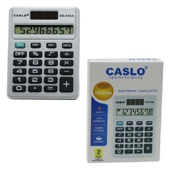 Caslo CS-510A 8 Hane Hesap Makinesi Fiyatları Caslo CS-510A 8 Hane Hesap Makinesi Fiyatları