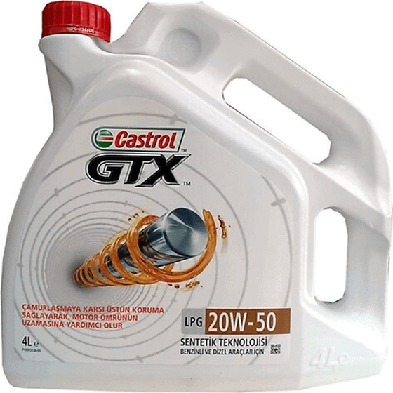 Castrol Gtx Lpg 20w-50 4+1=5 Litre Lpgli Motor Yağı + Cam Suyu ... Castrol Gtx Lpg 20w-50 4+1=5 Litre Lpgli Motor Yağı + Cam Suyu ...