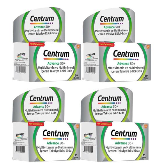 Centrum Advance 50+ Multivitamin 30 Tablet Fiyatları