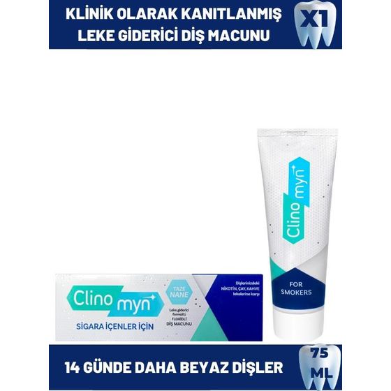 Clinomyn Fresh Jel Smokers 75 ml Diş Macunu Fiyatları