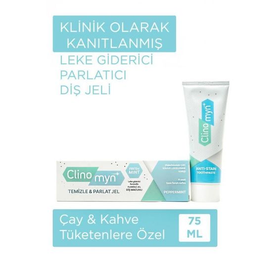 Clinomyn Fresh Temizleme Parlatma Diş Beyazlatan ve Parlatan 75 ml Diş ...