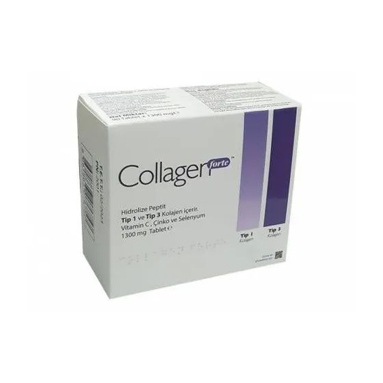 Collagen Forte Premium Collagen 1300 mg 90 Tablet Fiyatları