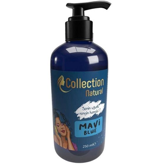 Collection Natural Hair Color Mavi 250 ml Saç Boyası Fiyatları