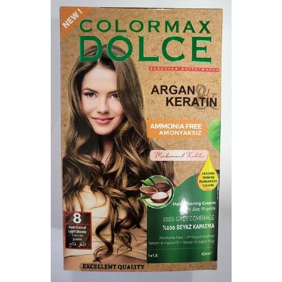 Colormax 8 Yoğun Açık Kumral 60 ml Tüp Saç Boyası Fiyatları