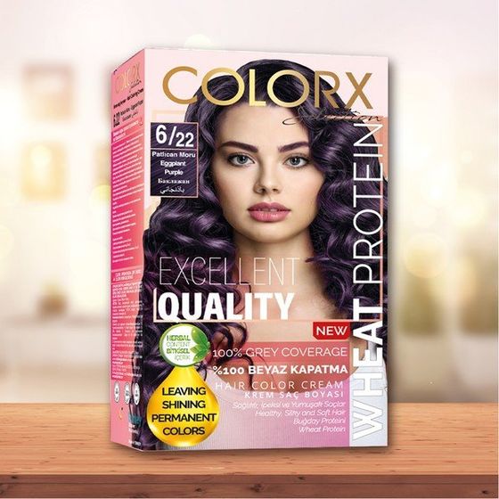 Colorx 6.22 Patlıcan Moru Saç Boyası Fiyatları