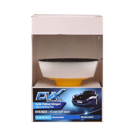 Divortex DVX Yumuşak Cırtlı Mini 75 mm Polisaj Makinesi Tabanı Fiyatları