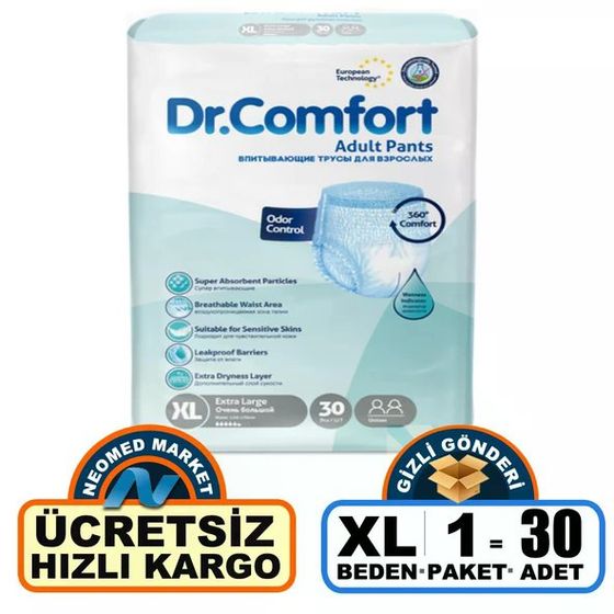 Dr.Comfort XL 30 Adet Emici Külot Fiyatları