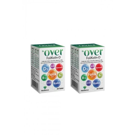 Dr. Over Folikolin D 2x30 Tablet Fiyatları