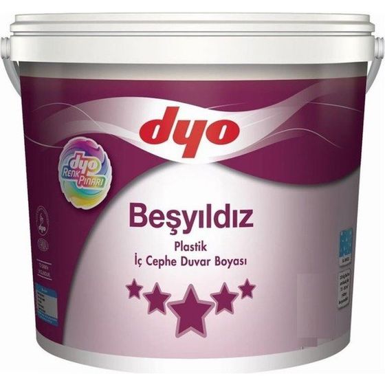 Dyo Beşyıldız 3310 Luna Otu 3.5 kg Plastik İç Cephe Duvar Boyası Fiyatları