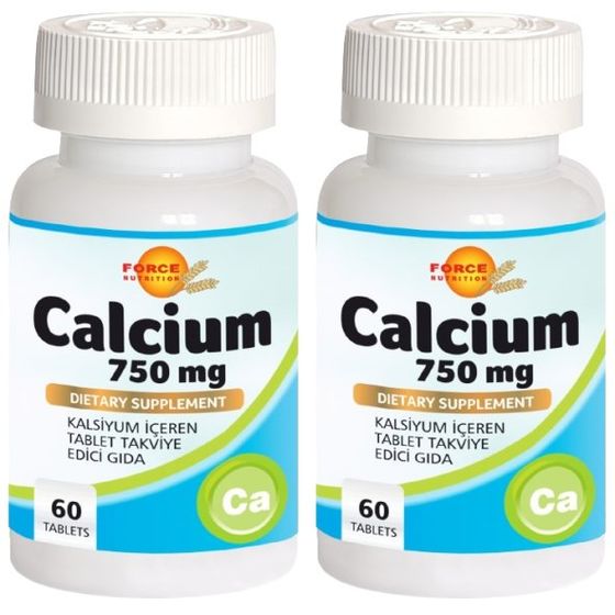 Force Nutrition Calcium 750 mg 60 Tablet Fiyatları