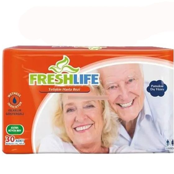 Freshlife XL 30x8 Adet Belbantlı Hasta Bezi SGK Raporu Geçerlidir Fiyatları