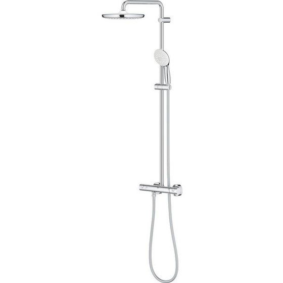 Grohe 26670001 Tempesta System 250 Duvara Monte Termostatik Bataryalı ...