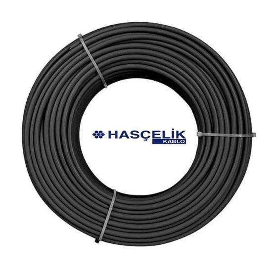 Hasçelik PV Siyah 100 m 6 mm Solar Kablo Fiyatları