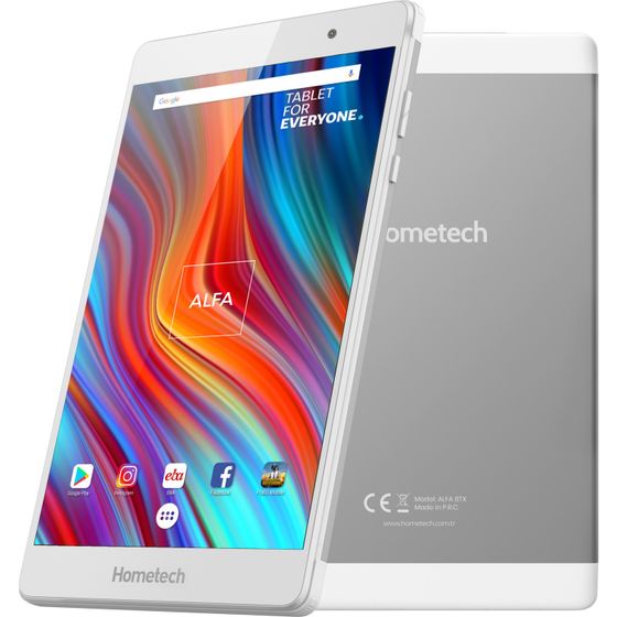 Hometech Alfa 8TX Wi-Fi 64GB 8 İnç Gri Tablet PC Fiyatları