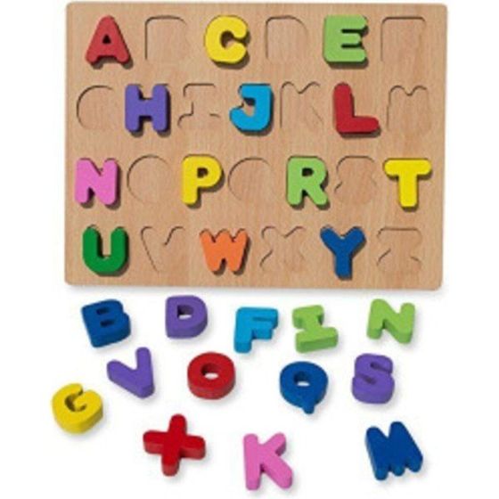 HYD Ahşap 3D Büyük Harf Alfabe 26 Parça Puzzle Fiyatları