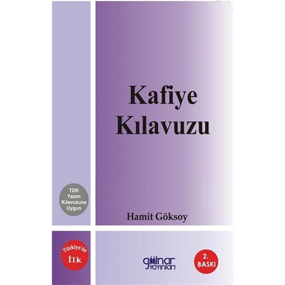 Kafiye Kılavuzu - Hamit Göksoy Fiyatları