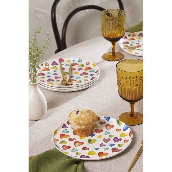 Karaca Kalpli 6 Parça 21 cm Porselen Pasta Tatlı Seti Fiyatları