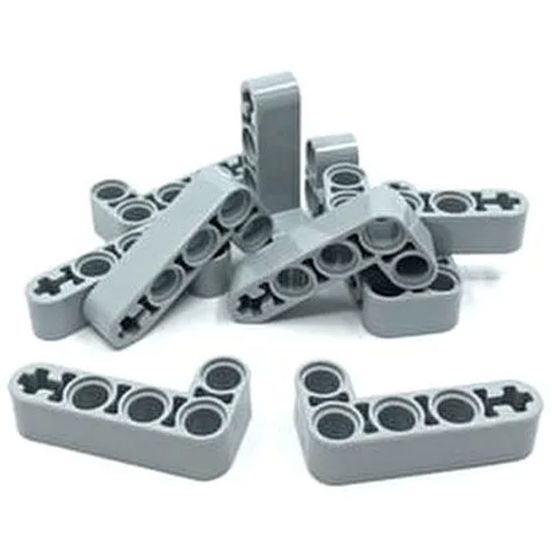 Lego Technic Moc Custom Liftarm L-Shape 2x4 Koyu Gri 8 Adet Bent Thick ...