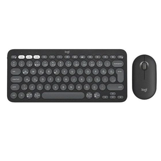 Logitech 920-012245 Pebble 2 Siyah Bluetooth Klavye Mouse Set Fiyatları ...