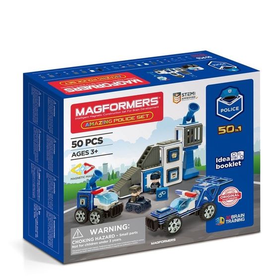 Magformers 50 Parça Mıknatıslı Police Oyun Seti Fiyatları