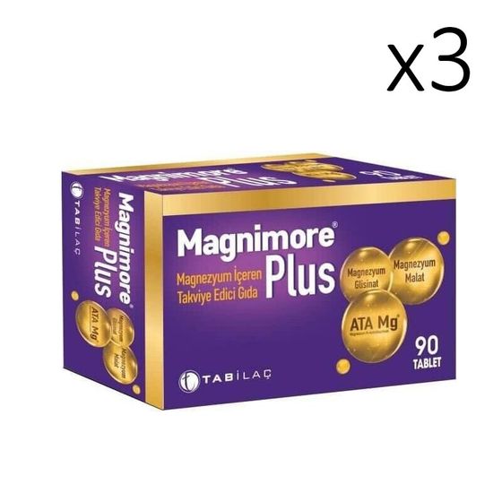 Magnimore Plus Magnezyum 3x90 Tablet Fiyatları