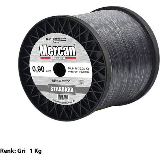 Mercan Standart 1 kg Gri Bobin Misina Fiyatları ve Özellikleri