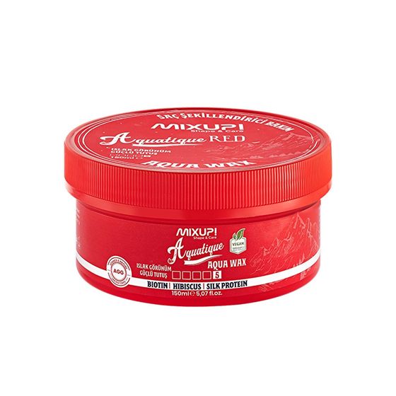 Mixup Aquatique Red Aqua Güçlü Tutuş 150 ml Wax Fiyatları