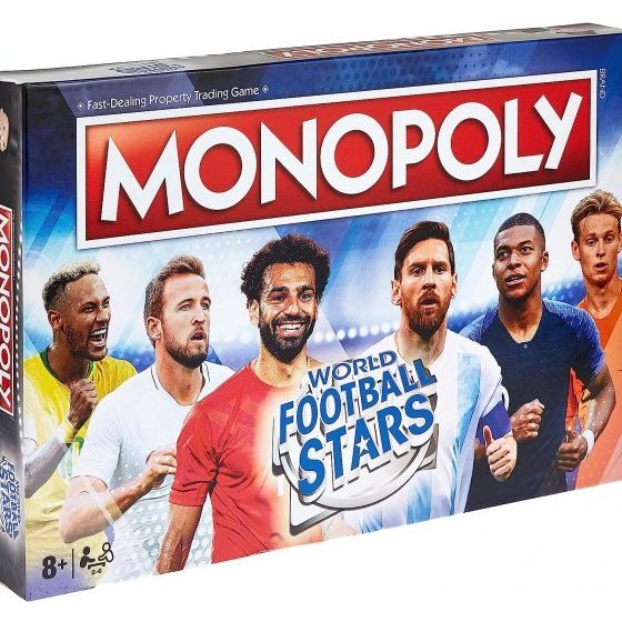 Monopoly Winning Moves World Football Stars Monopoly Board Game Zeka ...
