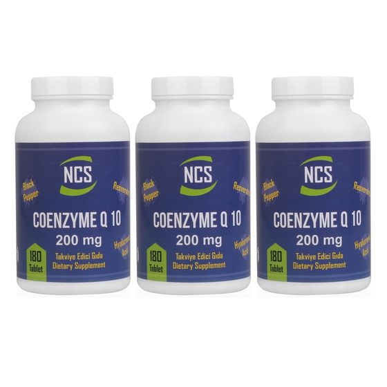 Ncs Coenzyme Q10 200 mg 180 Tablet Fiyatları