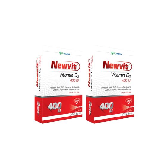 Newvit Vitamin D3 400 IU 30 ml Sprey Fiyatları