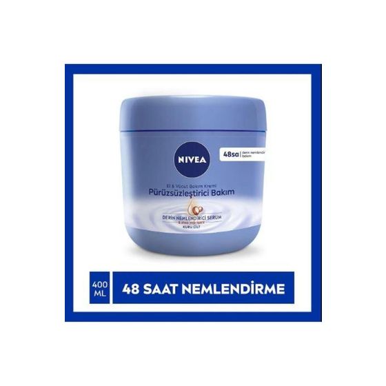 Nivea Pürüzsüzleştirici ve Nemlendirici 400 ml El ve Vücut Kremi Fiyatları Nivea Pürüzsüzleştirici ve Nemlendirici 400 ml El ve Vücut Kremi Fiyatları