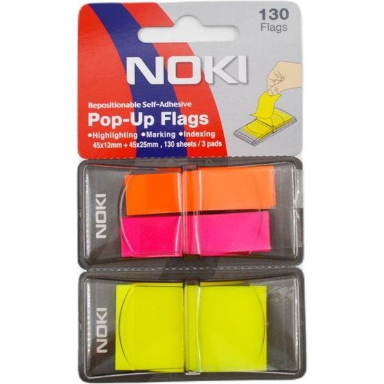 Noki Memo Pop-up 3 Renk 130 Yaprak Yapışkanlı İşaretleyici Fiyatları