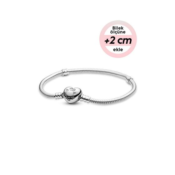 Pandora 590719 Moments Kalp Klipsli Bileklik Fiyatları