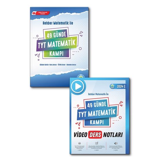Rehber Matematik Yayınları 49 Günde TYT Matematik Soru Kitabı + Video ... Rehber Matematik Yayınları 49 Günde TYT Matematik Soru Kitabı + Video ...