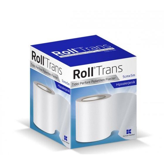 Roll Trans 5 cm x 5 m Şeffaf Perfore Polietilen Flaster Fiyatları