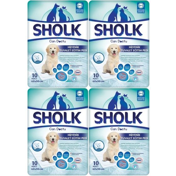 Sholk 60x90 cm 40 Adet Evcil Hayvan Tuvalet Çiş Eğitim Pedi Fiyatları