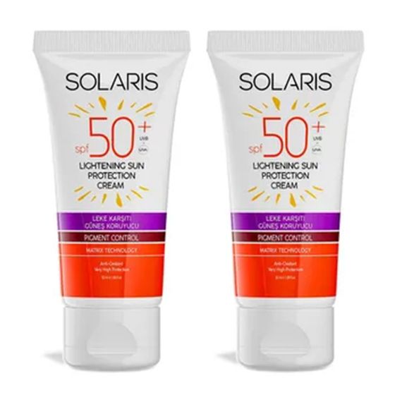 Solaris Lightening Sun Protection 50+ Faktör Leke Karşıtı Tüm Cilt ...